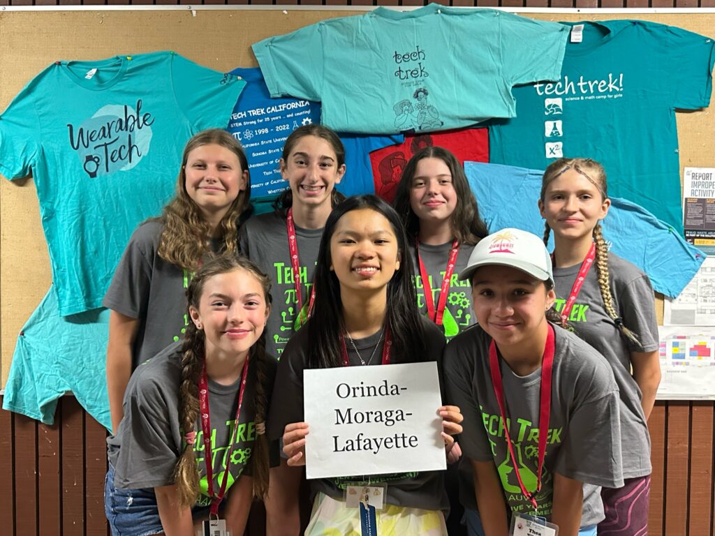 AAUW Tech Trek Science and Math Camp for Girls | Orinda-Moraga ...